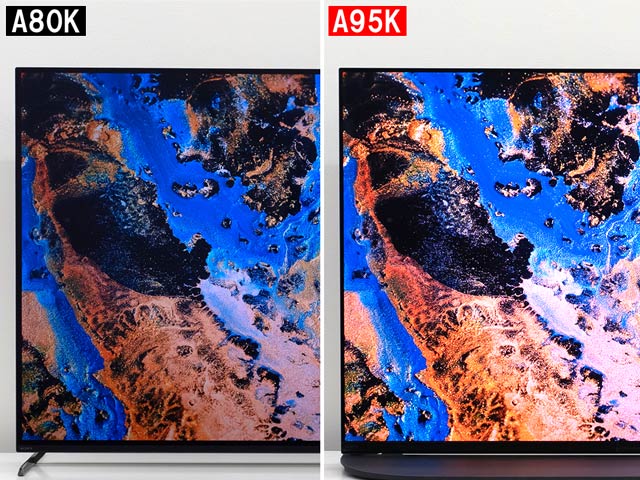 ソニー BRAVIAの液晶・有機ELをまとめて確認! X95KやA95Kの映像 ソニー BRAVIAの液晶・有機ELをまとめて確認! X95KやA95Kの映像