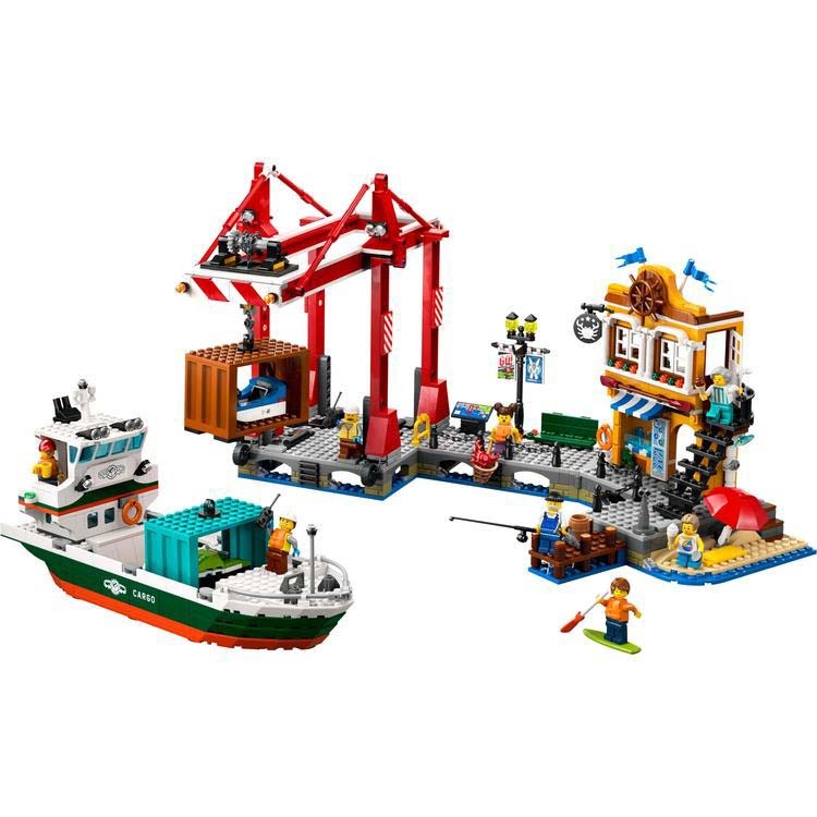 レゴ(R)シティ レゴシティの波止場と貨物船【60422】 | レゴ レゴ(R)シティ レゴシティの波止場と貨物船【60422】 | レゴ